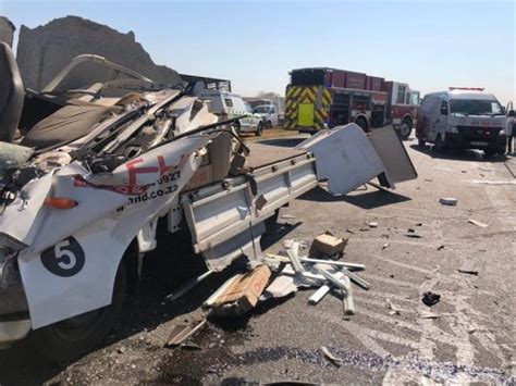 Two Injured During Two Vehicle Accident On R59 Witkop Blockhouse