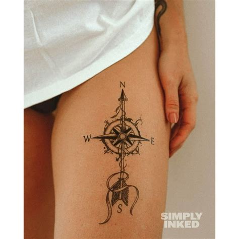 Compass Tattoo