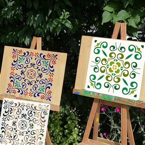Kit de dessin Pochoirs Modèle de peinture en aérosol Kit de pochoirs