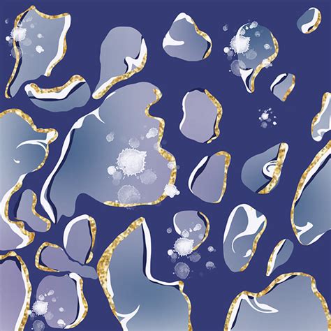 Иллюстрация в технике флюид арт Behance