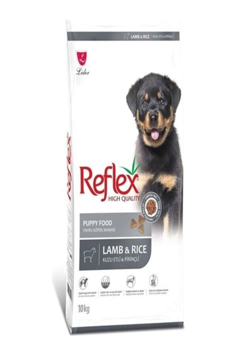 Reflex Puppy Kuzu Etli ve Pirinçli Yavru Köpek Maması 10 kg Maskotpet