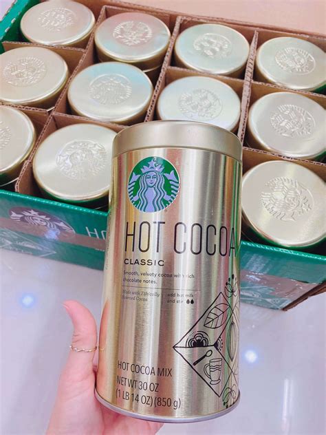 Bột Cacao Hot Cocoa Classic Starbucks Mỹ 850g