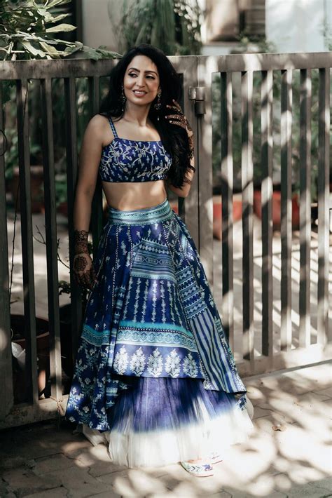 Photo Of Modern Mehndi Lehenga For Brides To Be