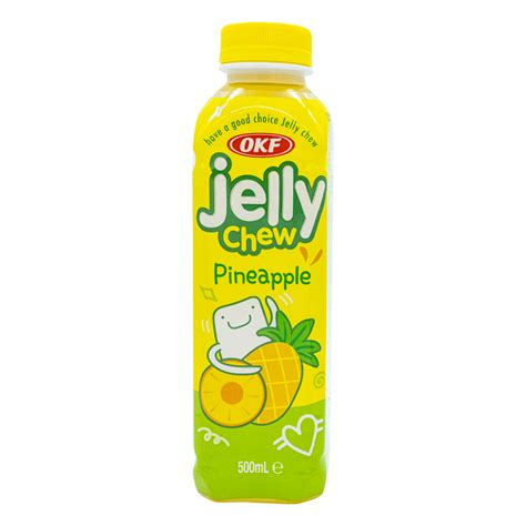 Okf Jelly Chew Sabor Piña 500 Ml Asiaon Mart