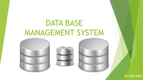 Data Base Management System Ppt