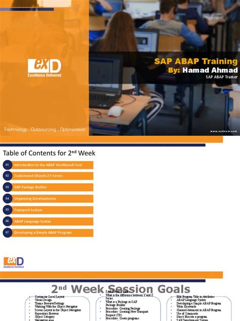 Education Presentation Abap Week 2 Pdf