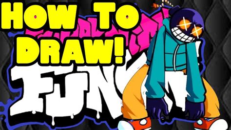 How To Draw Ballistic Whitty From Friday Night Funkin Youtube