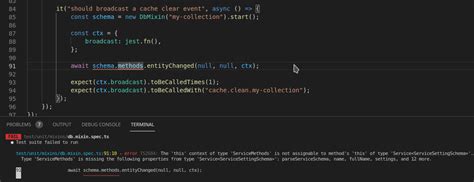 Default Tests Are Not Working Issue Moleculerjs Moleculer Template Project Typescript