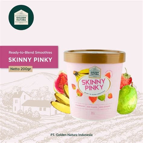 Jual Golden Natura Indonesia Premium Ready To Blend Skinny Pinky