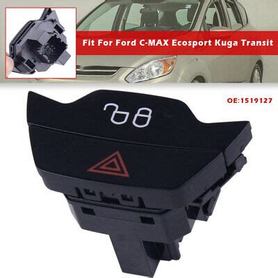 Car Hazard Warning Light Door Lock Switch For Ford C MAX Ecosport Kuga EBay UK