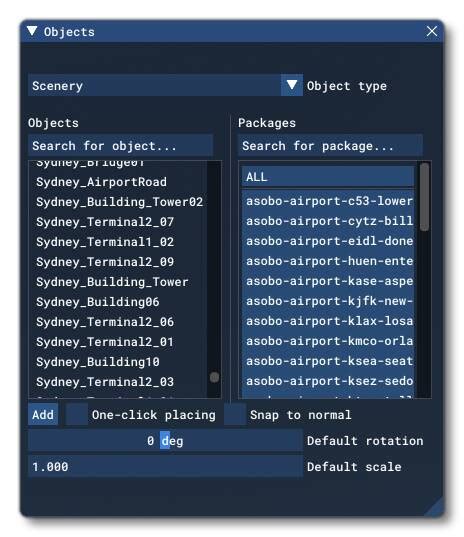 Default Scene Library With Msfs Sdk Microsoft Flight Simulator Forums