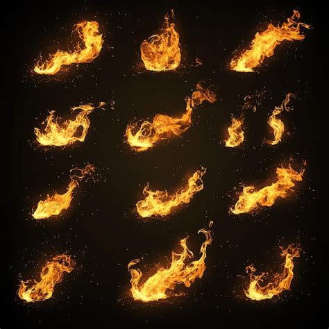 Fire Effect Premium Ai Generated Image