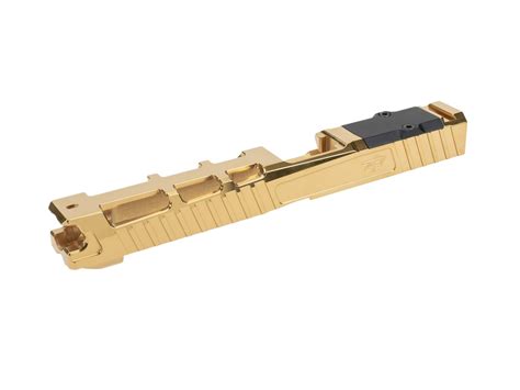 ZPS 4 Slide For Glock 34 TiN Gold Zaffiri Precision