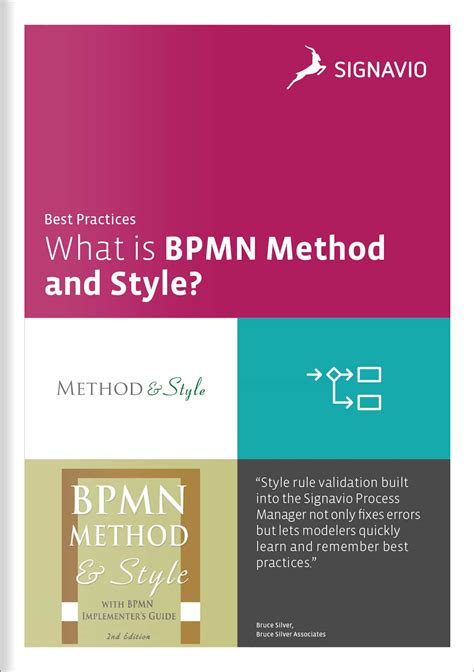 best practices what is bpmn method and style sap signavio