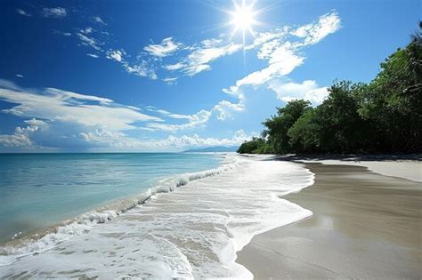 Premium Photo Beautiful Tropical Outdoor Nature Landscape Of Beach