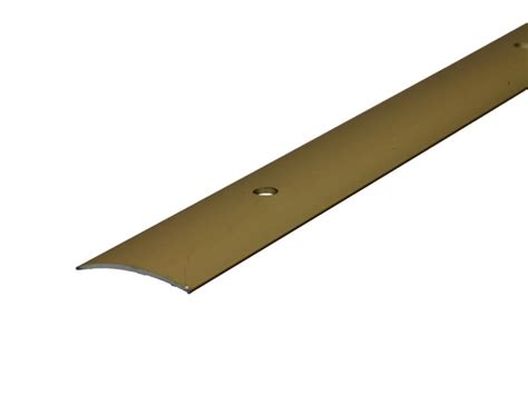 Arcansas Overgangsprofiel Zichtbare Schroef 90cm 30mm Aluminium Goud Hubo