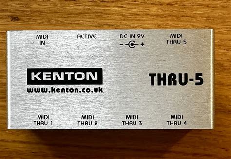 Kenton THRU 5 Midi Thru Box Reverb