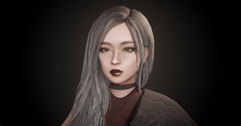 Techwear Girl Modular Female Character Characters Unity Asset Store