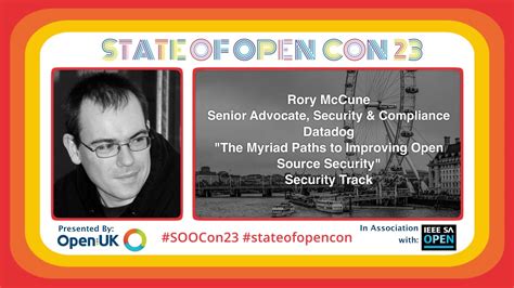 The Myriad Paths To Improving Open Source Security Rory Mccune