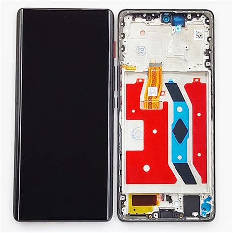 TOUCHSCREEN DISPLAY LCD FRAME NERO PER HONOR MAGIC5 LITE ORIGINALE