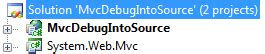 Code Inside Blog Howto In Den Asp Net Mvc Source Code Rein Debuggen