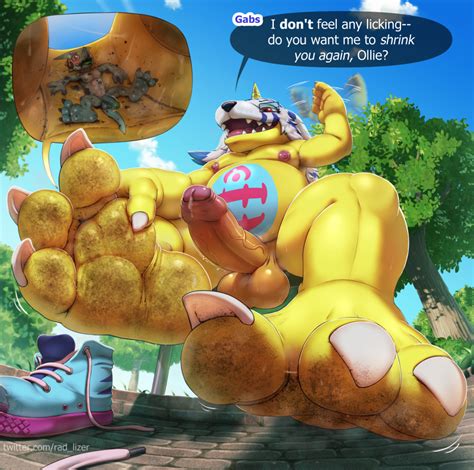Rule 34 Absurd Res Anthro Balls Bandai Namco Between Toes Bodily