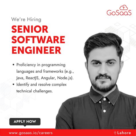 Life At Gosaas On Linkedin We Are Hiring Join Our Dynamic Team As A Senior Software Engineer And…