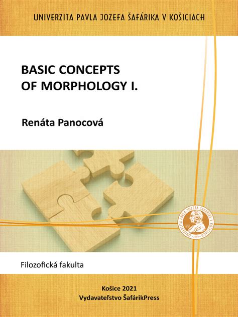 Basic Concepts Of Morphology 1 Pdf Morphology Linguistics Word