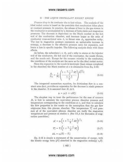 Perf Analysis Of The Ideal Rocket Motor Part 3 Download Free Pdf