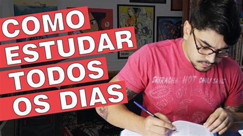 7 Dicas Para Conseguir Estudar Todos Os Dias YouTube
