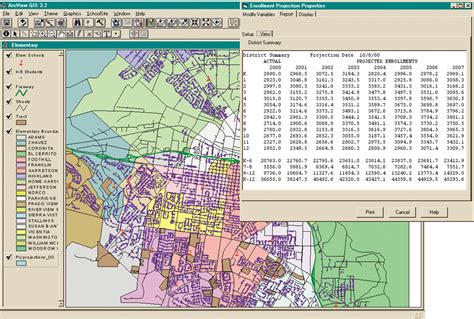 Esri News Arcnews Winter 20012002 Issue Gis Helps Plan For K 12
