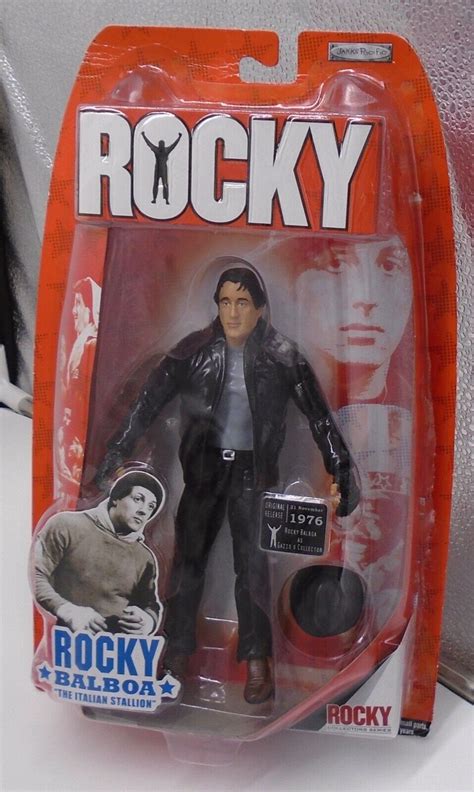 Rocky I Rocky Balboa Street Gear Jakks Pacific Figure Stallone Ebay