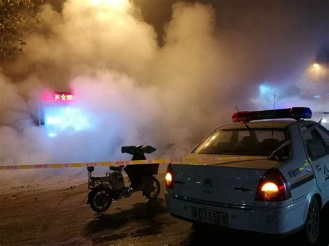 邯郸供热管道爆裂热雾缭绕烫伤多人