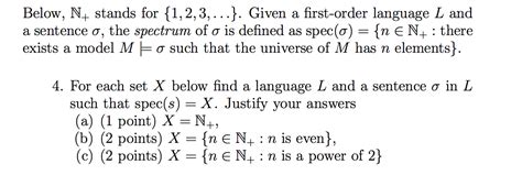 Below N Stands For 1 2 3 Given A