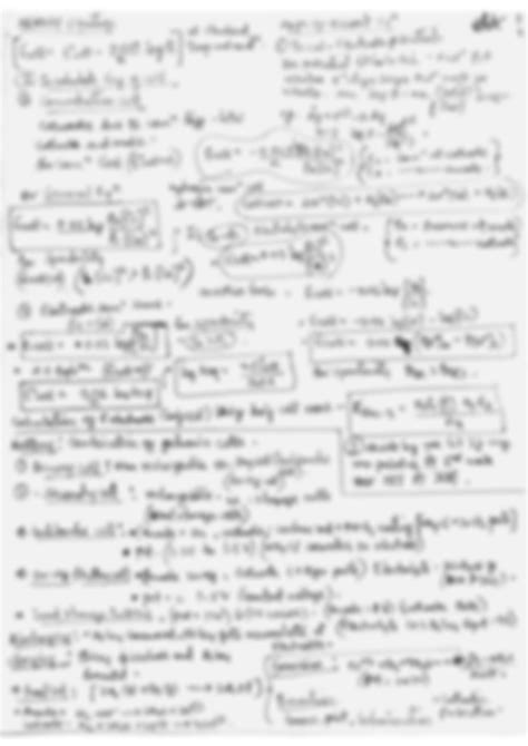 Solution Electrochemistry Class 12 Neet Handwritten Shortnotes Physics