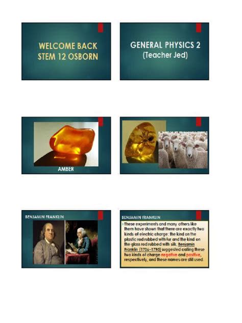 Electrostatic Slide Pdf