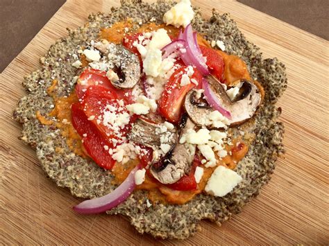 Chia And Chickpea Flour Pizza Crust Andrea Docherty Nutrition