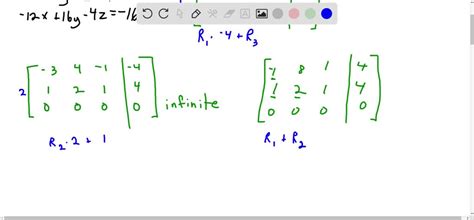 SOLVED Use The Gaussian Elimination Method To Solve Each System Of Equations For Systems In