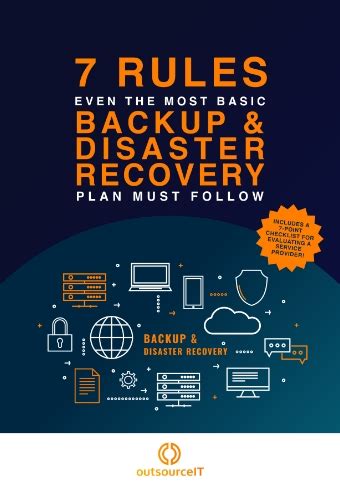 Rules Even The Most Basic Backup Disaster Recovery Plan MUST Follow