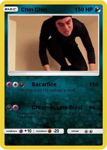 Pokémon Chin Chin 34 34 Sacarfice My Pokemon Card