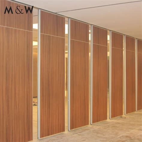 Mandw Movable Wall Folding Partitions Divider Walls Fabric Surface Movable Partition Wall For