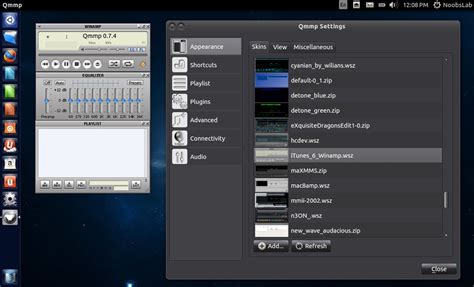 Winamp Alternative Qmmp 074 Audio Player For Ubuntulinux Mintother