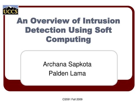 Ppt An Overview Of Intrusion Detection Using Soft Computing Powerpoint Presentation Id 5744450