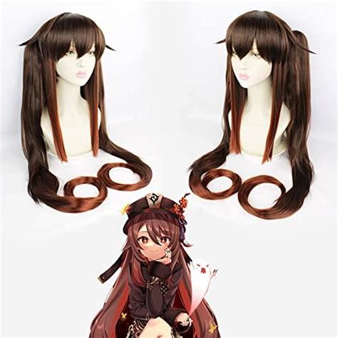 Amazon Carzsell Genshin Impact 原神（げんしん） 胡桃 宵宮 Cos 着物 服かつらjk