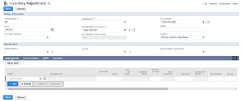 Adjusting Inventory In Netsuite Suiterep