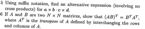 Solved S Using Suffix Notation Find An Alternative