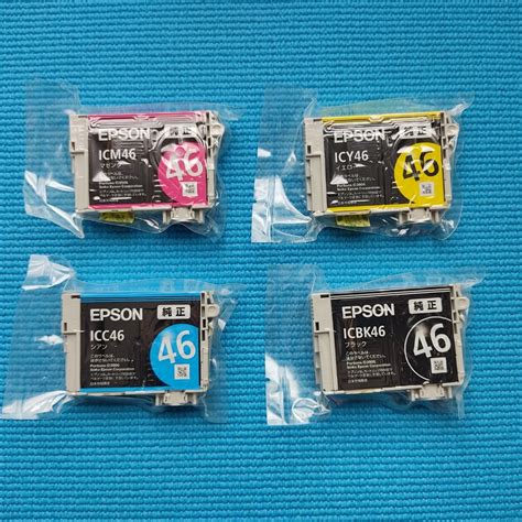 【未使用】エプソン 純正 インクカートリッジ サッカーボール Ic4cl46 4色の落札情報詳細 Yahooオークション落札価格検索