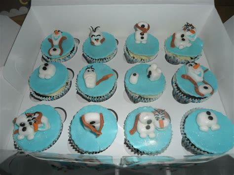 Funny Frozen Olaf Cupcakes Olaf Cupcakes Cake Decorating Frozen Party