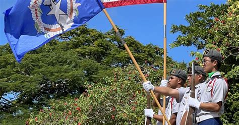 Sshs Manta Ray Battalion Assists In Veterans Day Ceremony News