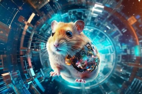 Premium Ai Image A Digital Mouse From Artificial Intelligence Represents Future Technology